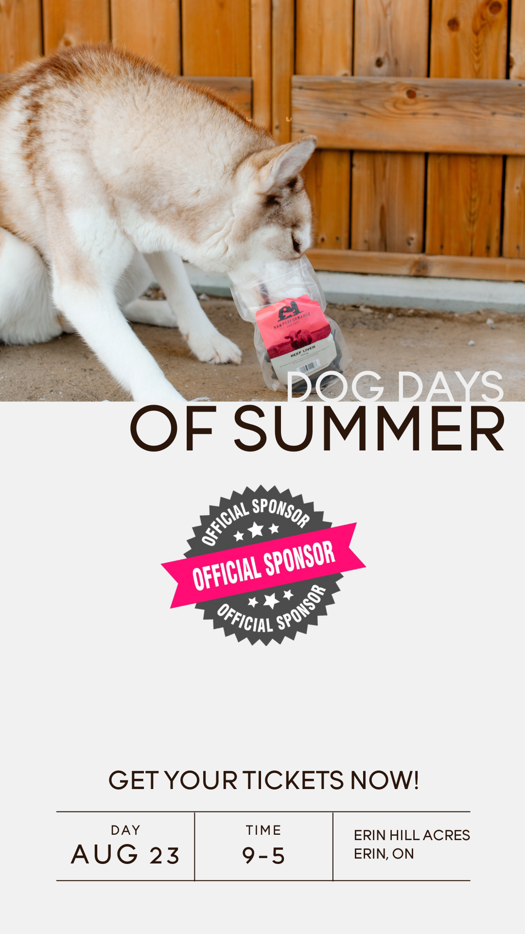 Raw Performance Dog Food | Fresh Raw Dog Food Delivery | Ontario